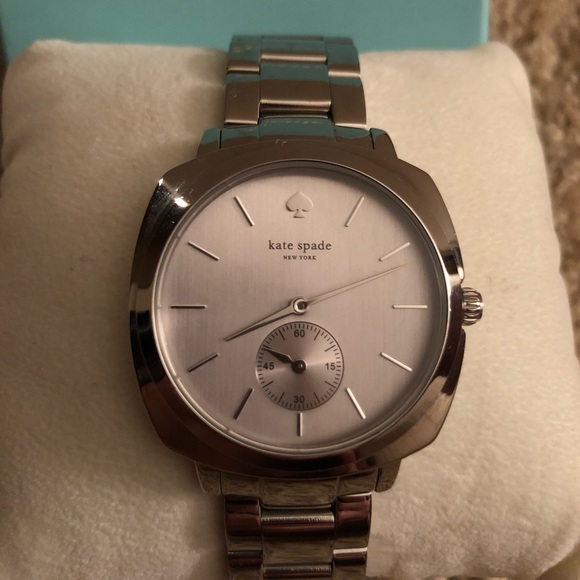 kate spade | Accessories | Kate Spade Silver Watch | Poshmark